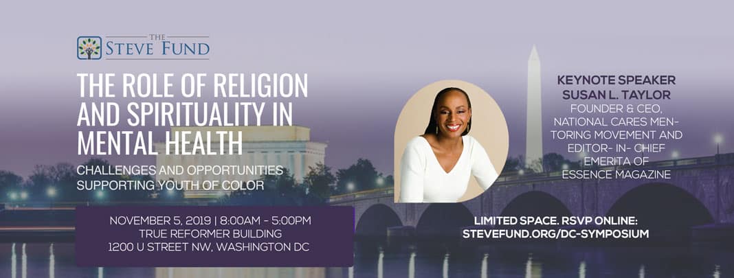 The Steve Fund Announces Susan L. Taylor as Symposium Keynote Speaker - The Steve Fund